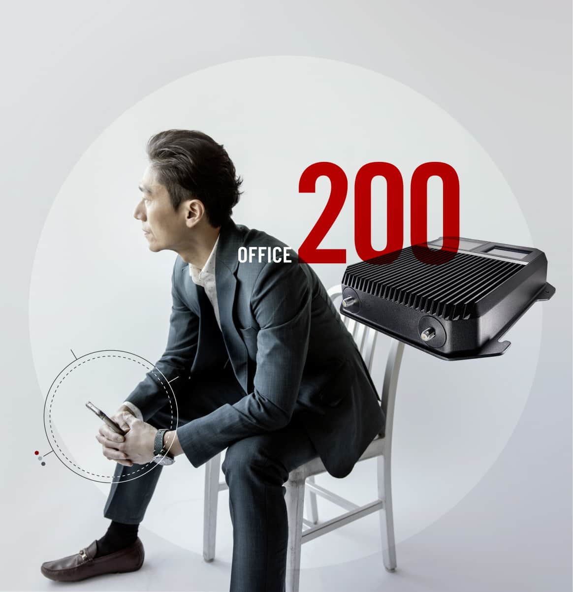 Office 200 Omni 50 Ohm Cell Phone Signal Booster - weBoost