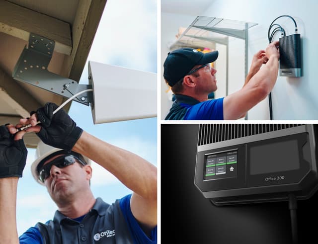 Pro Installed Office 200 Cell Phone Signal Booster - weBoost